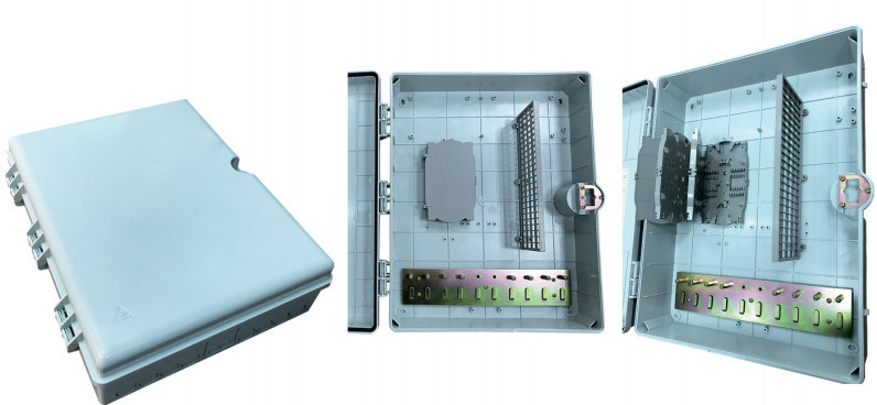 Fiber Wall Mounted Distribution Box GFS-96A 96CORES 500*400*160mm