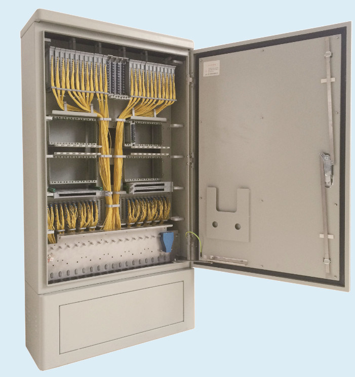 Direct Splice Unit Cross Connect Cabinet 288 Cores 1480*750*300
