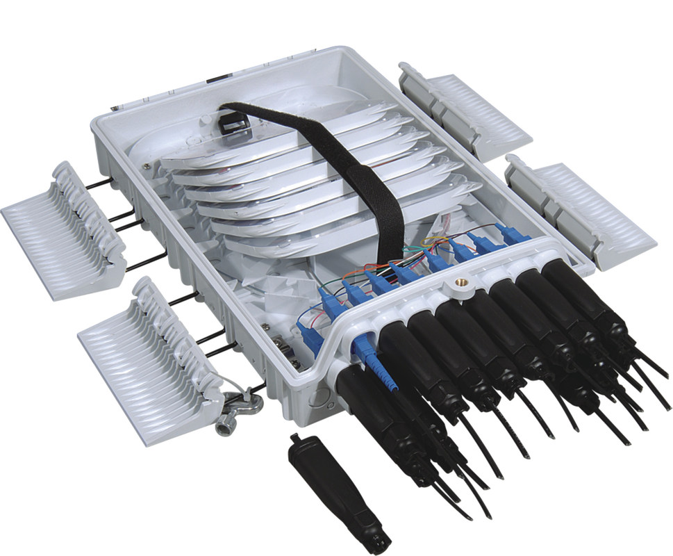 HOT!GFS-16M,max capacity 16 SC,330*210*87,16 core fiber distribution ...