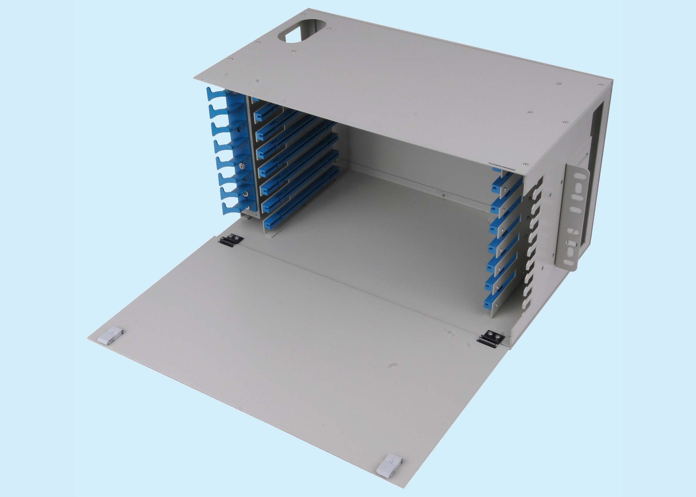 ODF Optical Distribution Frame Unit 96core 19 Inch For Ribbon Cable