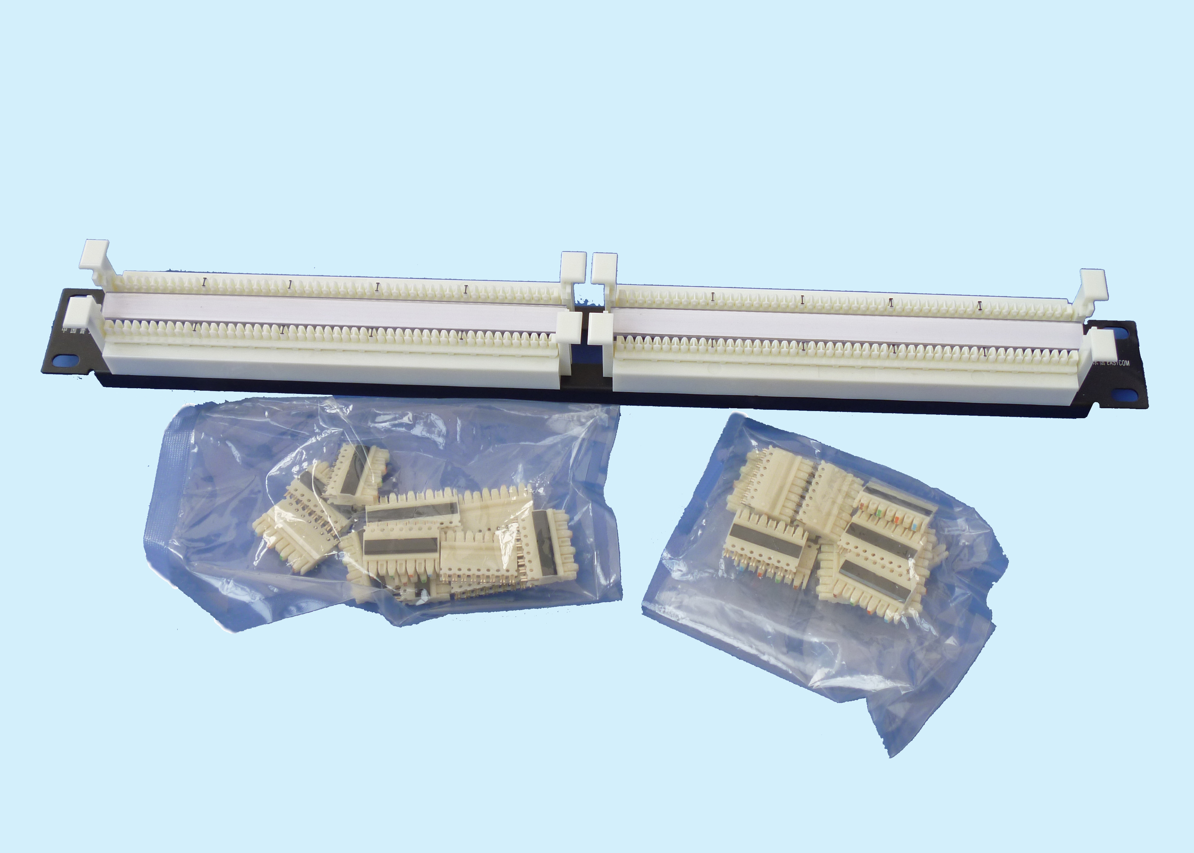 19 inch rack mount Disconnection Module 110 PATCH PANEL 110 block