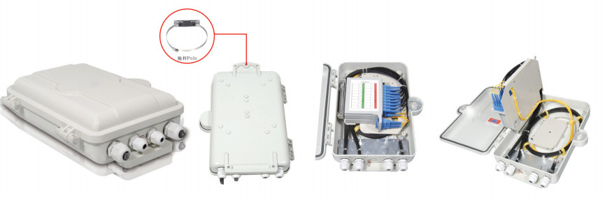 Small Optical Fiber Distribution Box / Fiber Patch Box