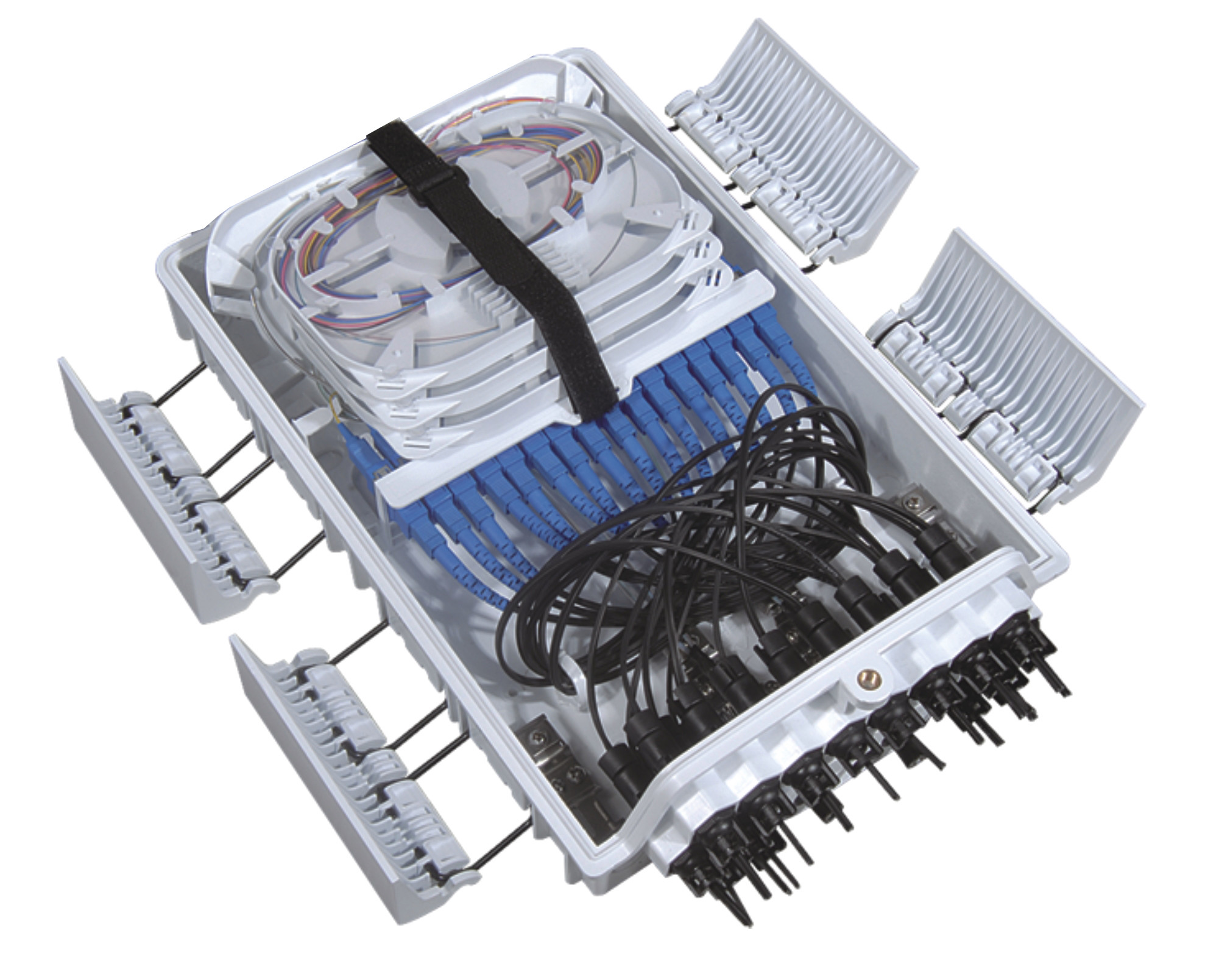 HOT!GFS-16N,max capacity 16 SC,330*210*87,16 core fiber distribution ...